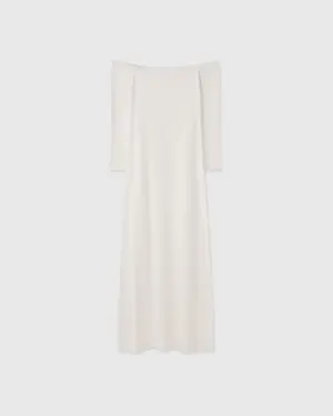 CASASOLA Caterina Compact Dress - Ivory