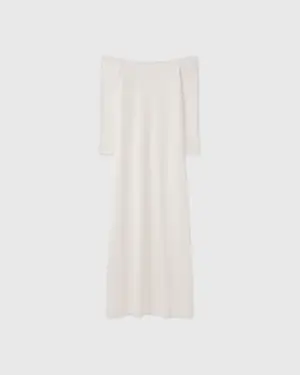 CASASOLA Caterina Compact Dress - Ivory