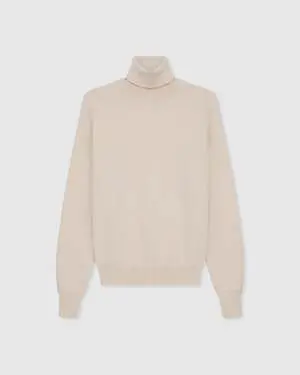 CASASOLA Camilla Turtleneck - Sand