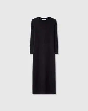 CASASOLA Elisabetta Midi Dress Black