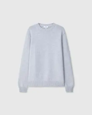 CASASOLA Pina Four-ply Crewneck Sweater - Grey