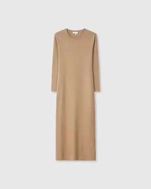 CASASOLA Elisabetta Midi Dress - Camel