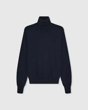 CASASOLA Camilla Turtleneck - Navy