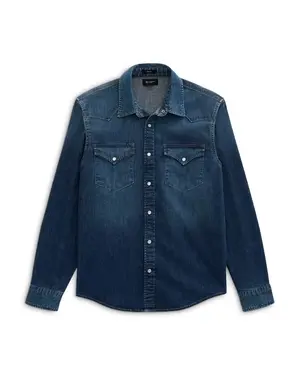 Ag Classic Fit Western Shirt - Dawn Sky