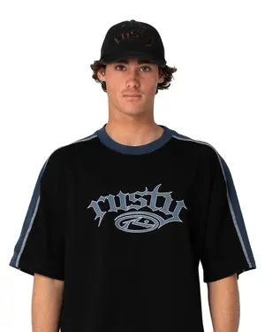 RUSTY Scream Logo T-shirt