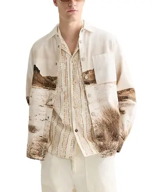 Scotch & Soda Scenery Overshirt - Longhorn