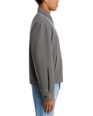 FRAME Canvas Zip Trucker Jacket - Modern Grey