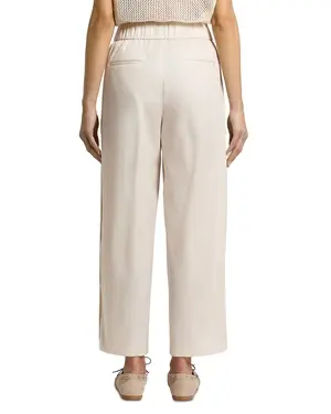 Peserico Pull On Elasticized Waist Pants - Beige Birch