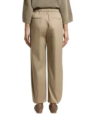 Peserico Elasticized Hem Pants