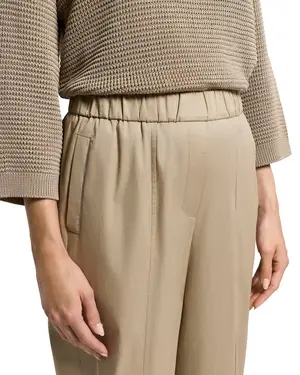 Peserico Elasticized Hem Pants