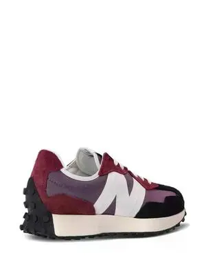 NEW BALANCE 327 Logo-patch Sneakers - Purple