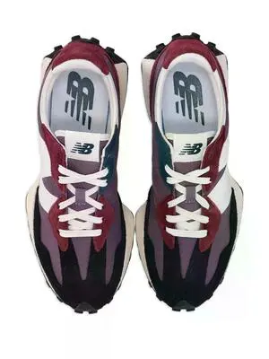 NEW BALANCE 327 Logo-patch Sneakers - Purple