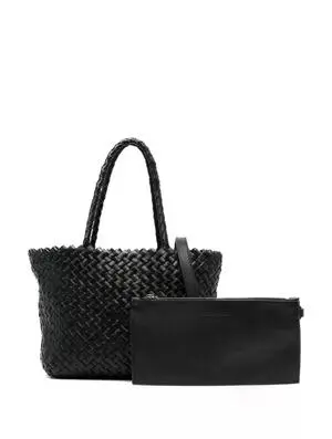 Dragon Diffusion Woven Leather Tote Bag