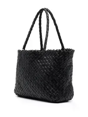 Dragon Diffusion Woven Leather Tote Bag