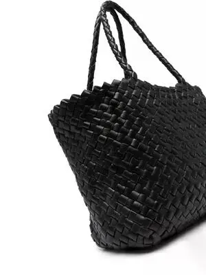 Dragon Diffusion Woven Leather Tote Bag