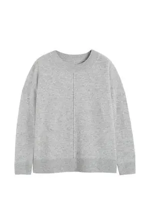 Chinti & Parker Seam-detail Sweater - Grey