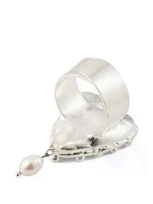 POISON DROP LAB Heart Pearl Ring