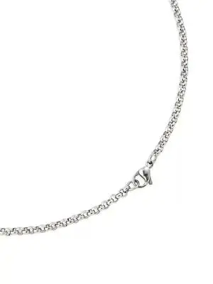 POISONED HEARTS Tone Chain-link Necklace With Heart Detail