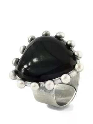 POISON DROP LAB Heart-shaped Quartz Cocktail Ring