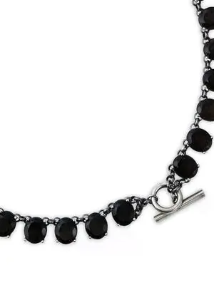 RHOE BERMAT Rauchtopaz Crystal Chain Necklace