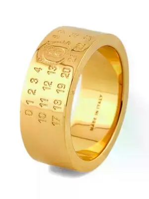 MAISON MARGIELA Numeric-signature Ring - Gold