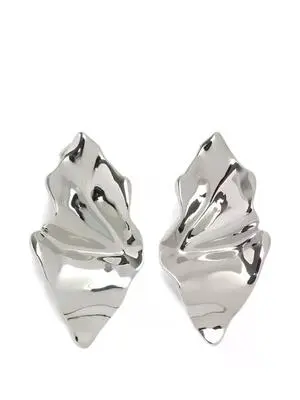 Alexis Bittar Crumpled Stud Earrings