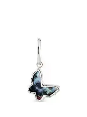 POISONED HEARTS Butterfly Pendant Mono Earring