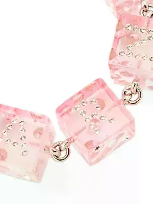 Marni Cube-bead Crystal Bracelet