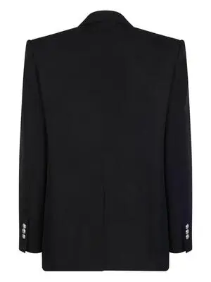 Balmain Double-breasted Blazer - Black