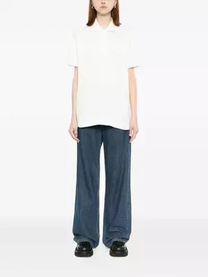 Lacoste Logo-embroidered Polo Shirt - White