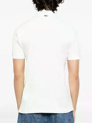 Lacoste Logo-embroidered Polo Shirt - White