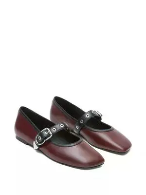 3.1 Phillip Lim Mary Jane Buckle Strap Flats
