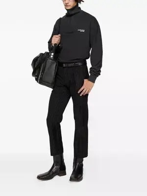 Acne Studios Half-zip Logo Sweatshirt