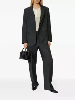 IRO PARIS Plaid Cargo Trousers