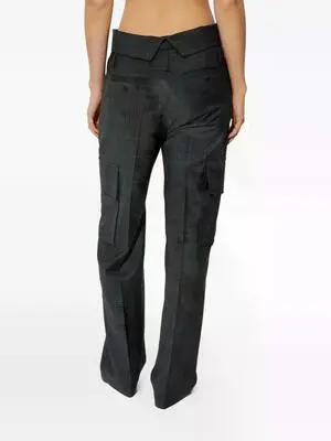 IRO PARIS Plaid Cargo Trousers