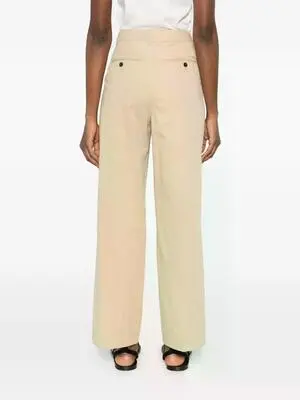 DUNST Pleated Trousers - Neutrals