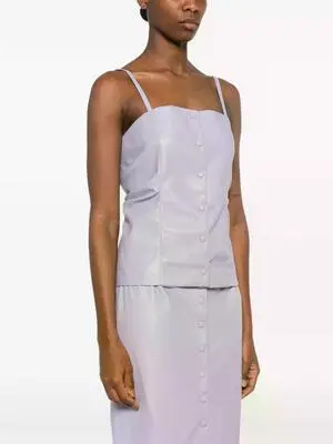 Erika Cavallini Button Strap Blouse