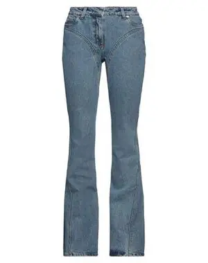 Mugler Medium Wash Jeans For Women