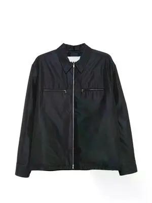JIL SANDER Padded Shirt Jacket - Blue