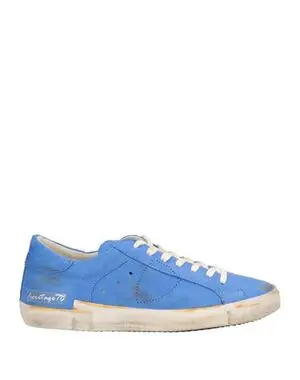 Philippe Model Leather Low-top Sneakers - Blue