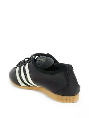 Adidas Logo-detail Stripes Sneakers - Black