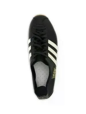 Adidas Logo-detail Stripes Sneakers - Black