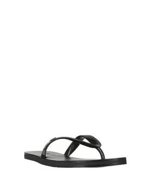 ANCIENT GREEK SANDALS Thong Sandals - Black