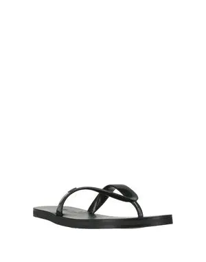 ANCIENT GREEK SANDALS Thong Sandals - Black