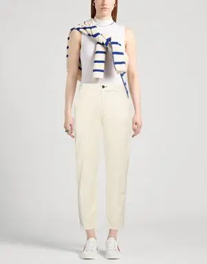 Liviana Conti Straight Leg Twill Pants