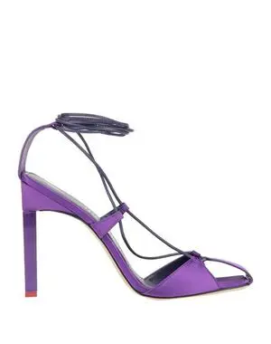 Attico Sandals Purple
