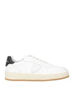 Philippe Model Low-top Leather Sneakers - White