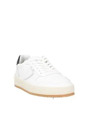 Philippe Model Low-top Leather Sneakers - White