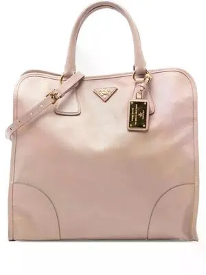 Prada Saffiano Lux Shopping Tote Satchel