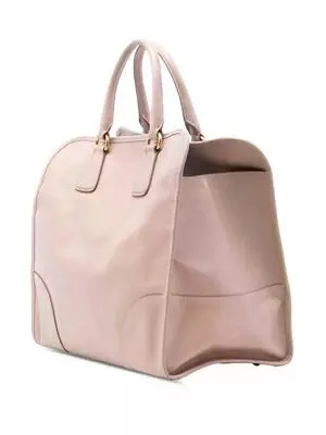 Prada Saffiano Lux Shopping Tote Satchel